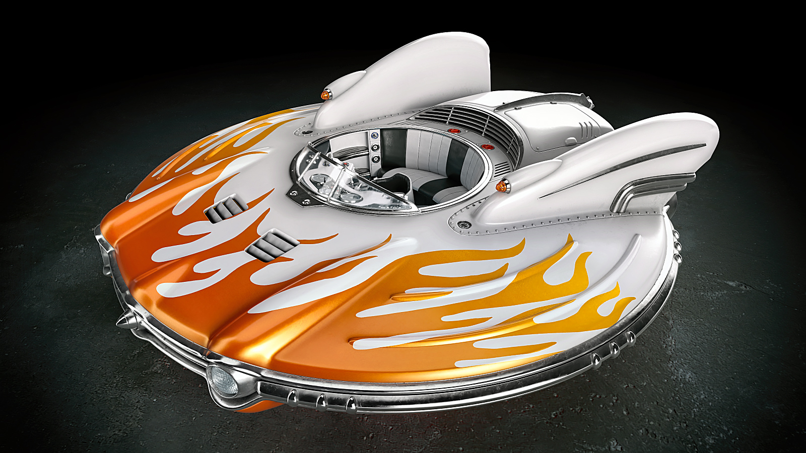 STF Retro UFO Texture Pack | Daz 3D