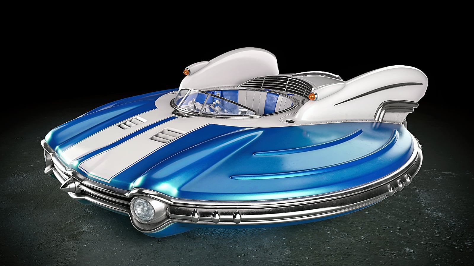 STF Retro UFO Texture Pack | Daz 3D