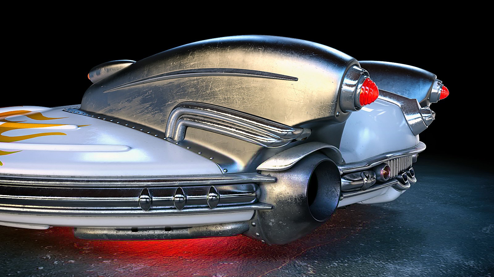 STF Retro UFO Texture Pack | Daz 3D