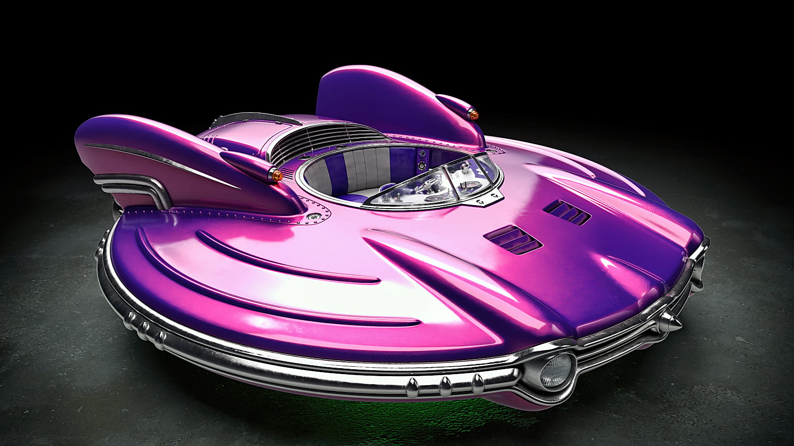 STF Retro UFO Texture Pack | Daz 3D