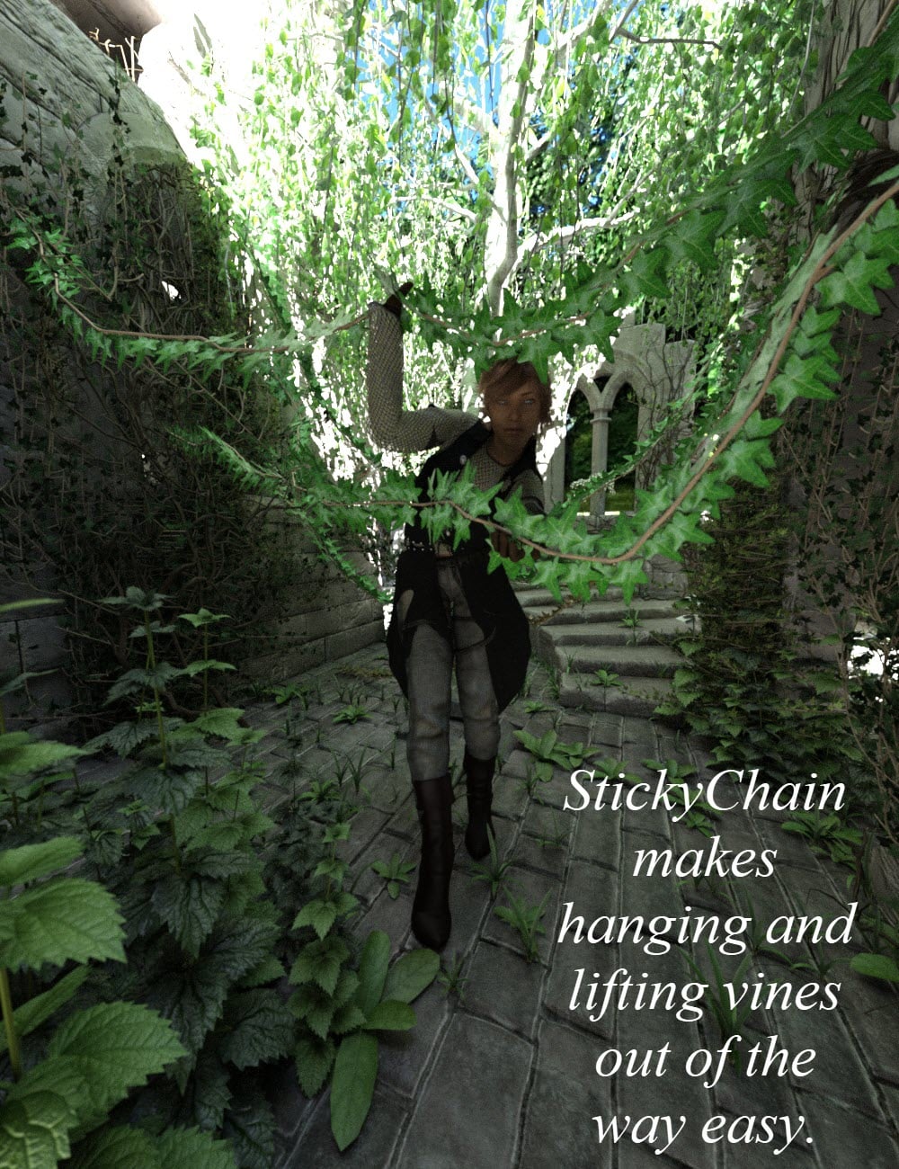 StickyChain Plugin | Daz 3D