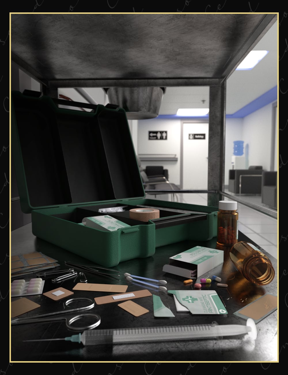 Medical Kit Props | Daz 3D