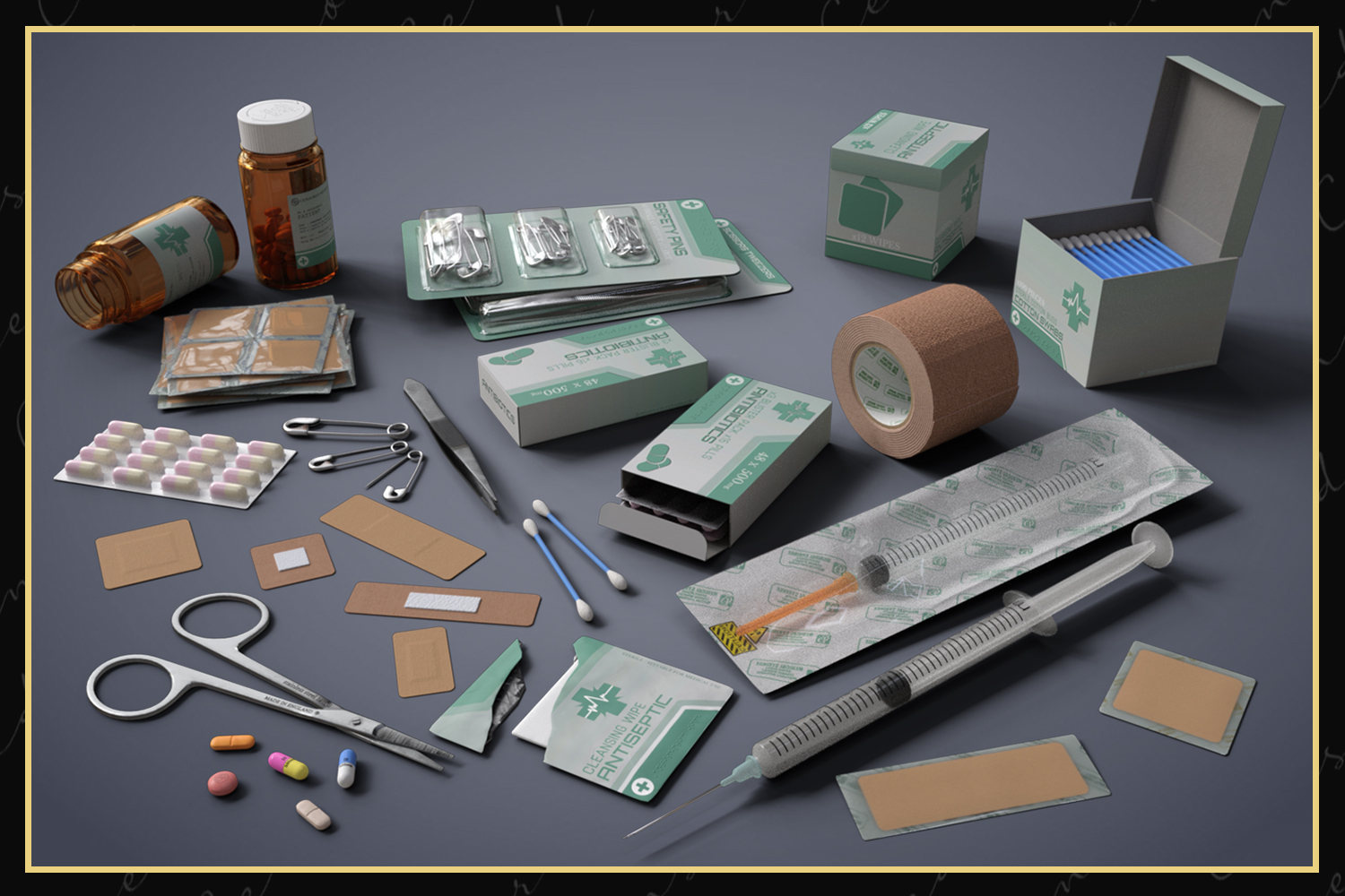 Medical Kit Props | Daz 3D