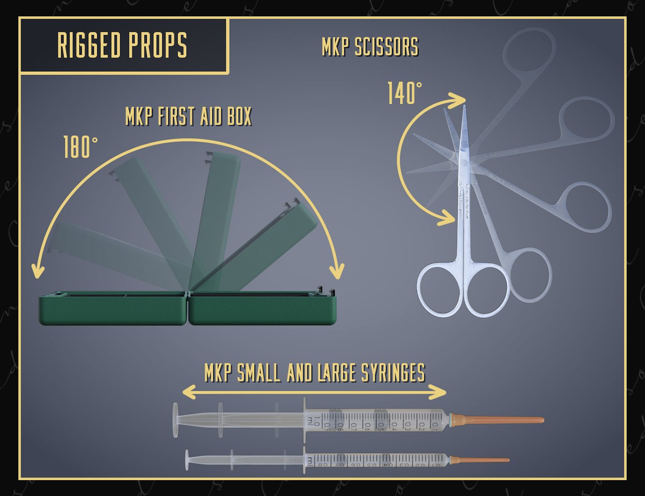 Medical Kit Props | Daz 3D