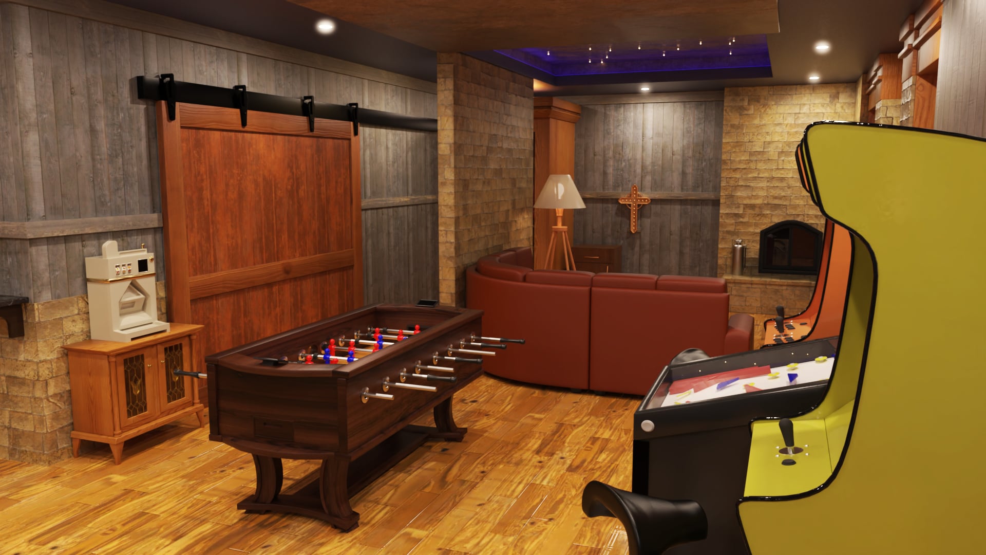 Underground Game Room | Daz 3D