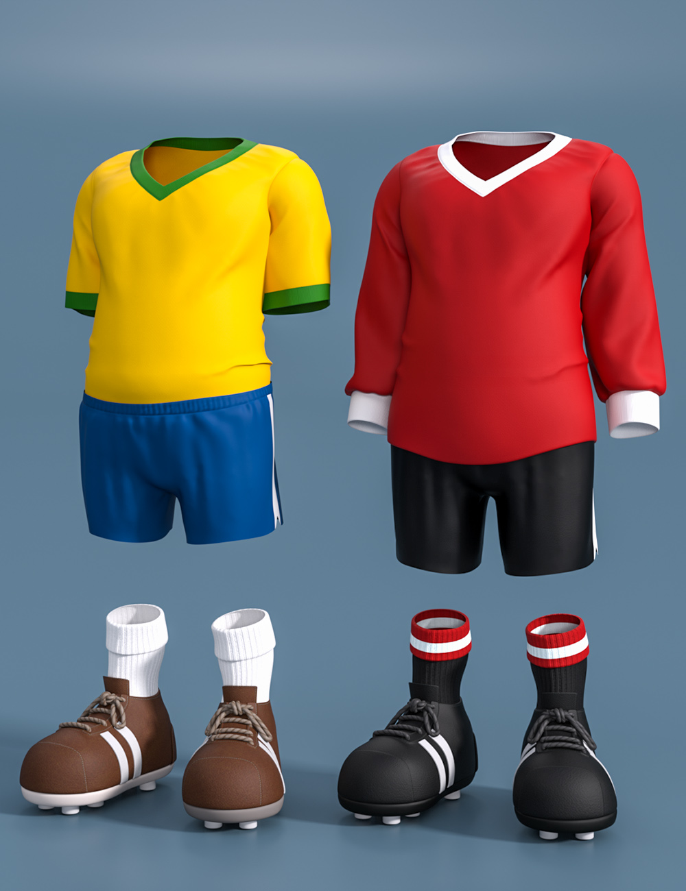 Mister Bobble dForce Soccer Kit | Daz 3D