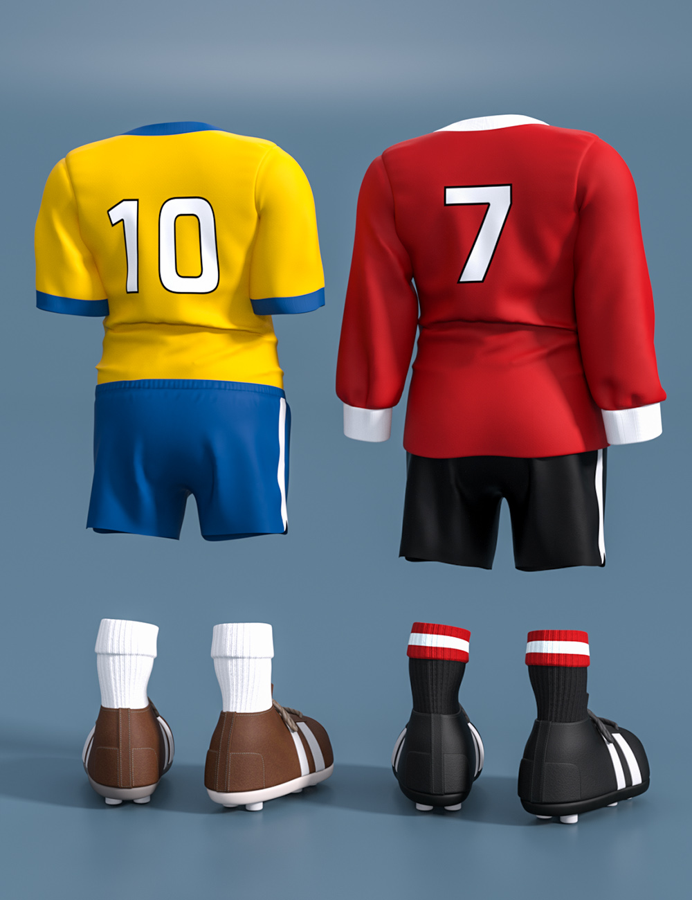 Mister Bobble dForce Soccer Kit | Daz 3D