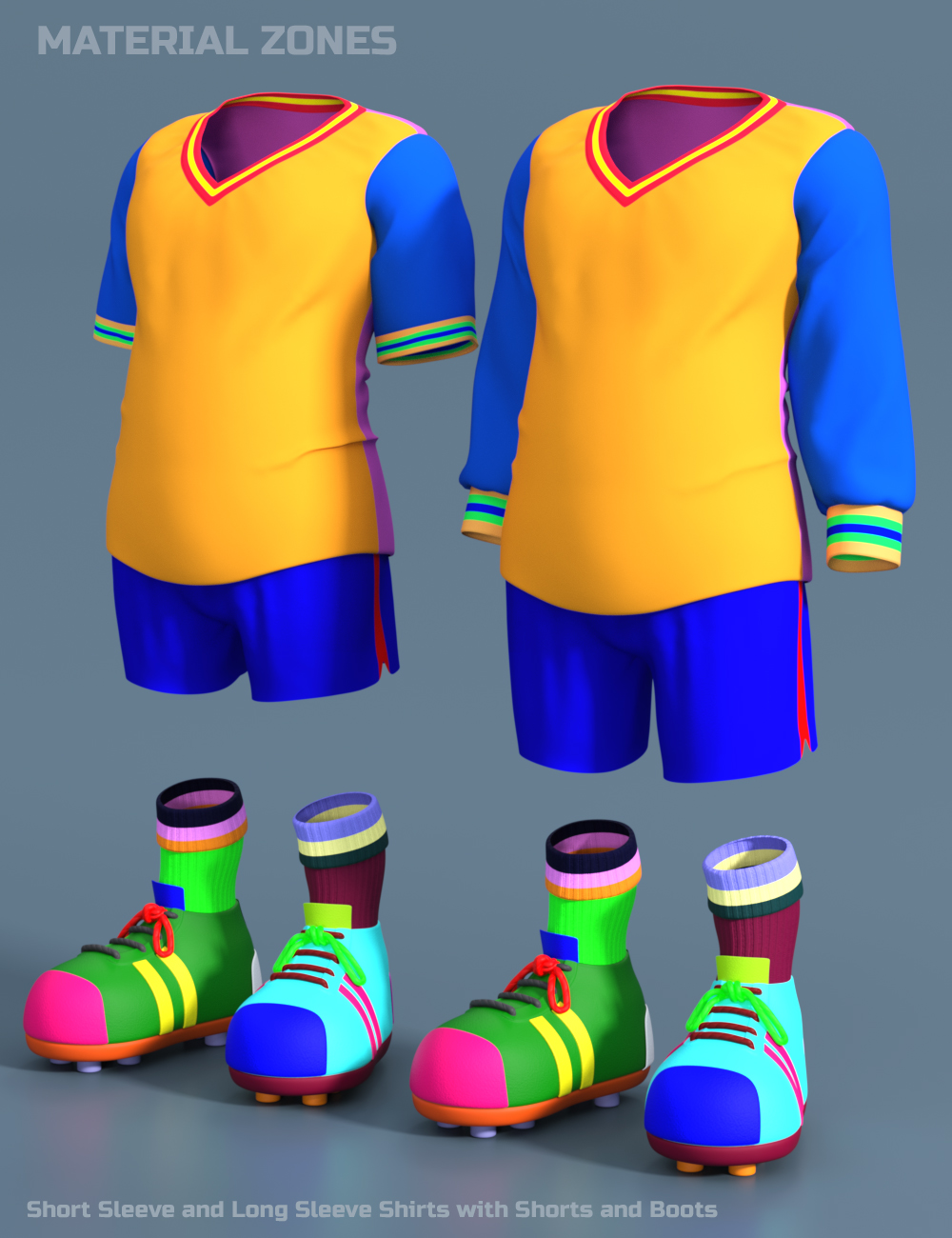 Mister Bobble dForce Soccer Kit | Daz 3D
