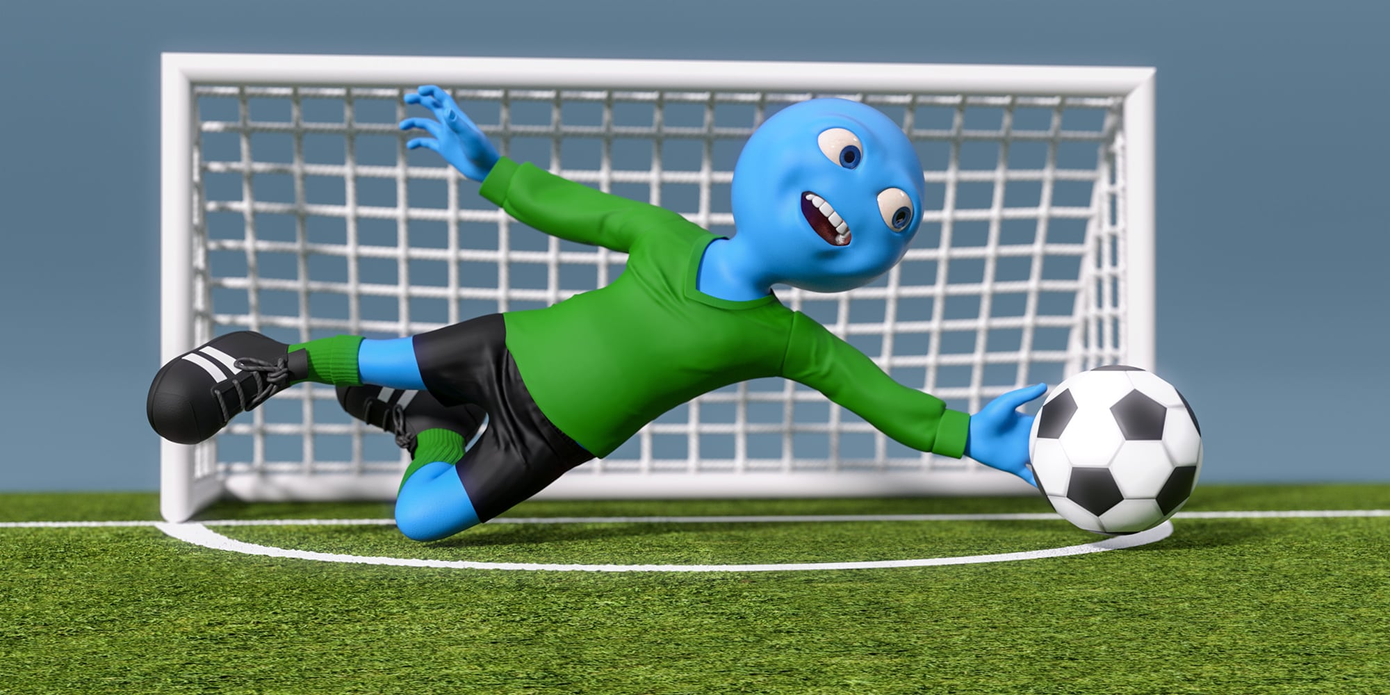 Mister Bobble dForce Soccer Kit | Daz 3D
