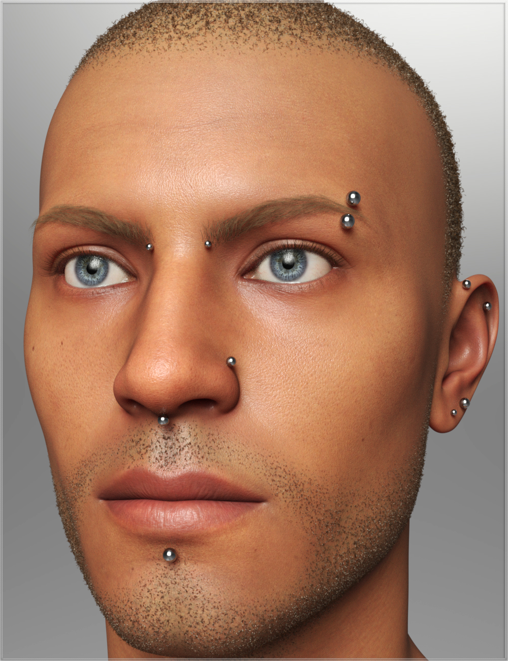 Piercings Pack for Genesis 9 | Daz 3D