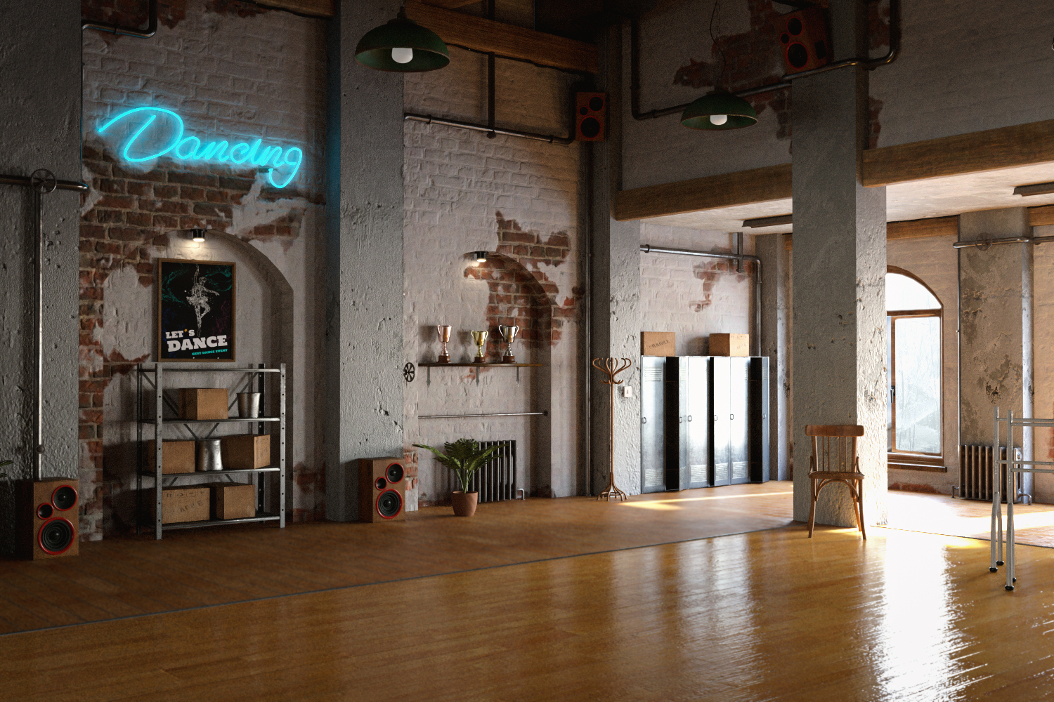 Dance Hall | Daz 3D