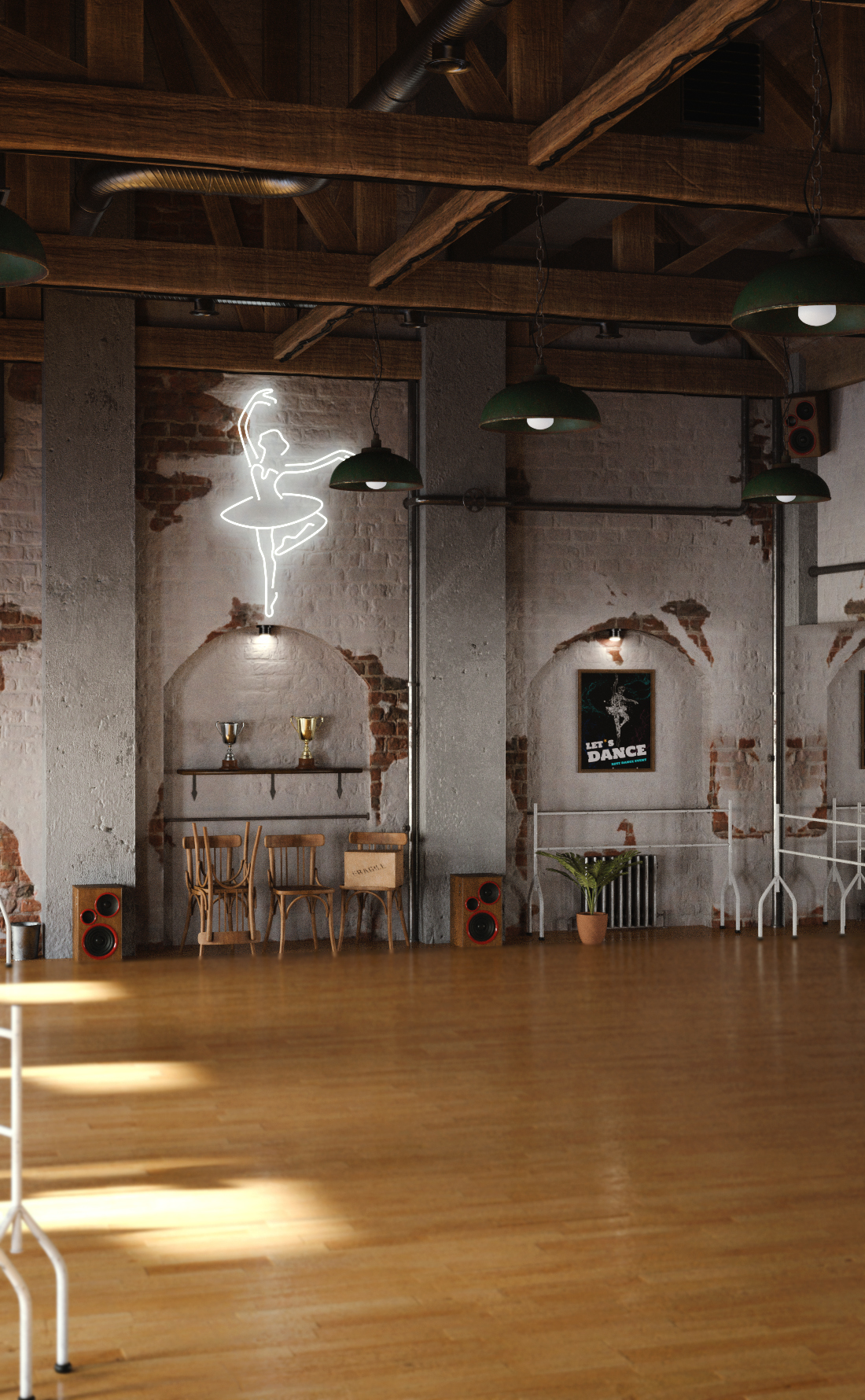 Dance Hall | Daz 3D