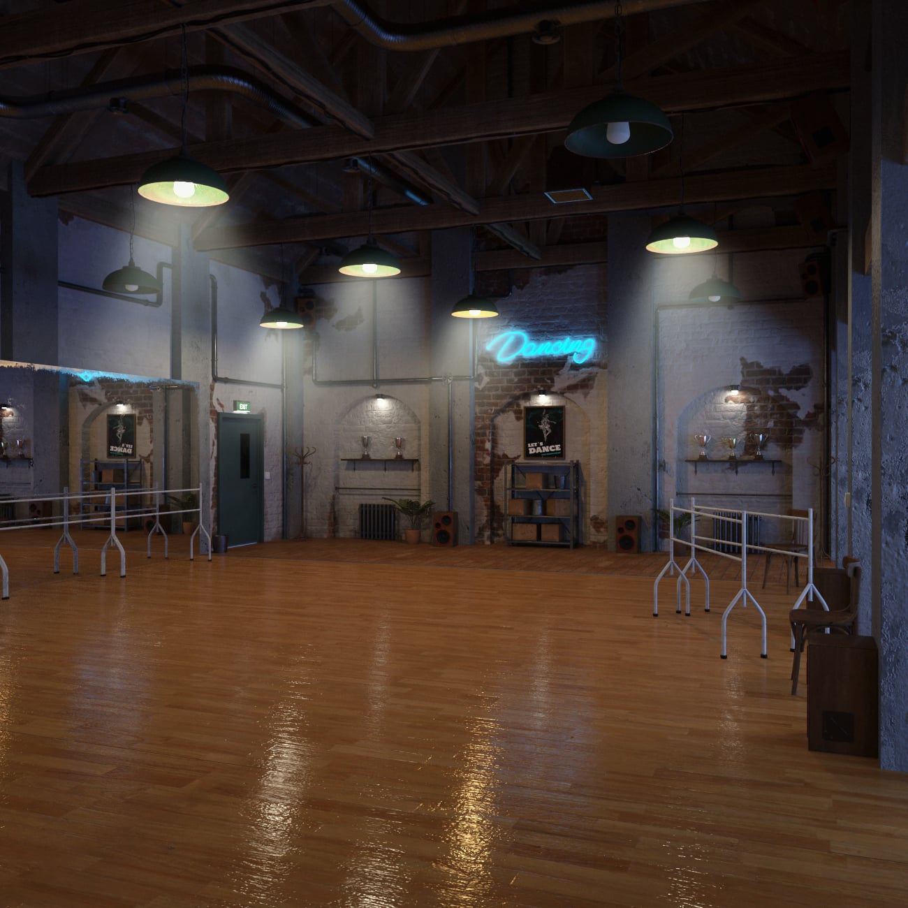Dance Hall | Daz 3D