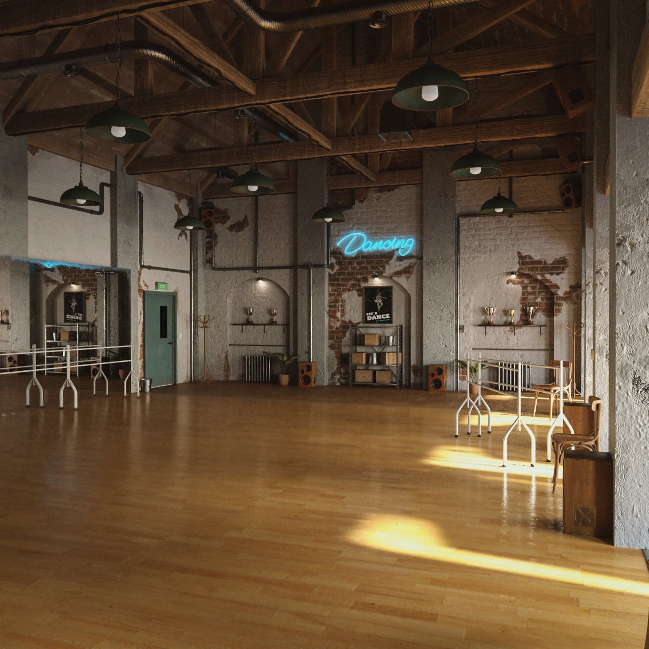 Dance Hall | Daz 3D