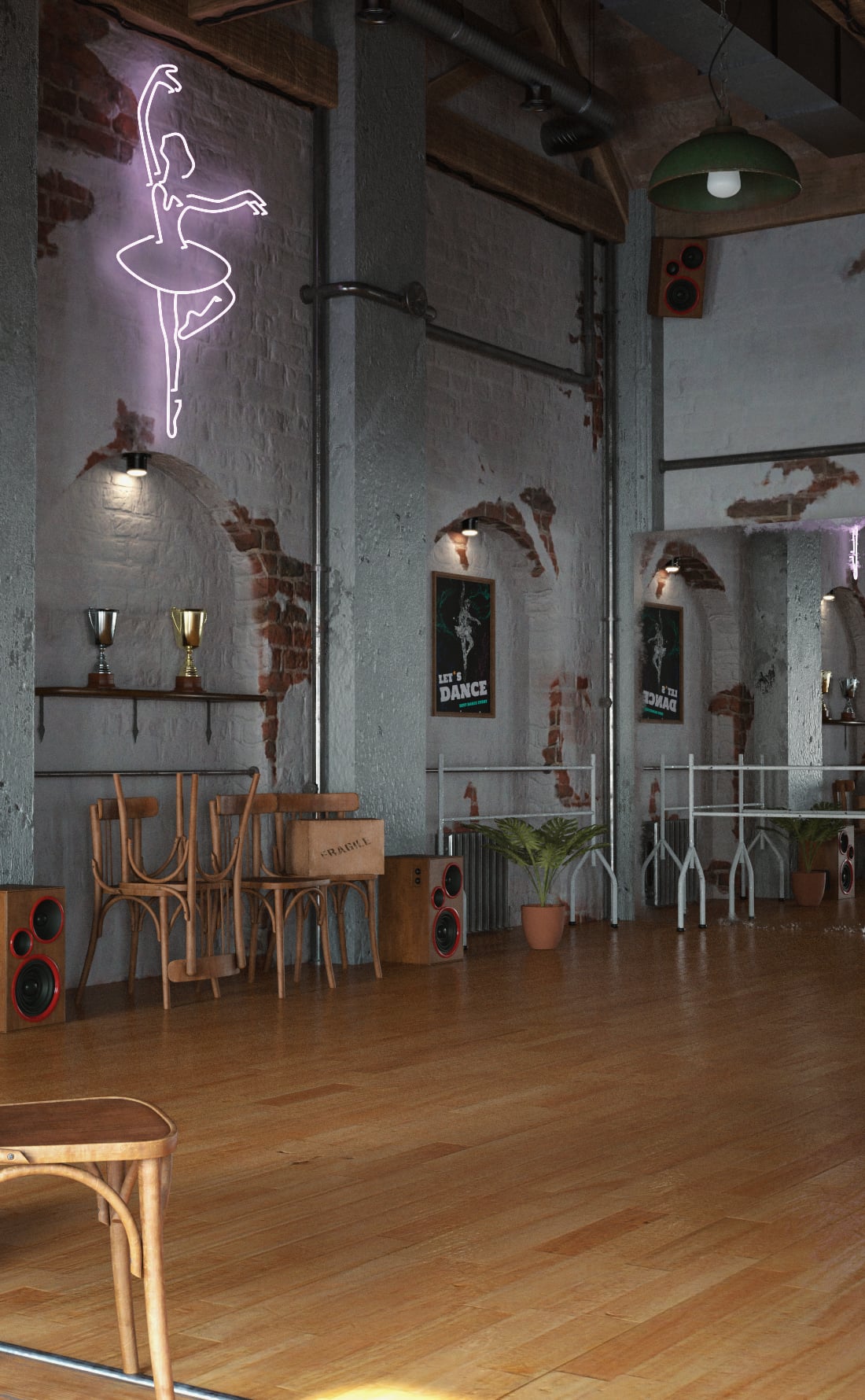 Dance Hall | Daz 3D