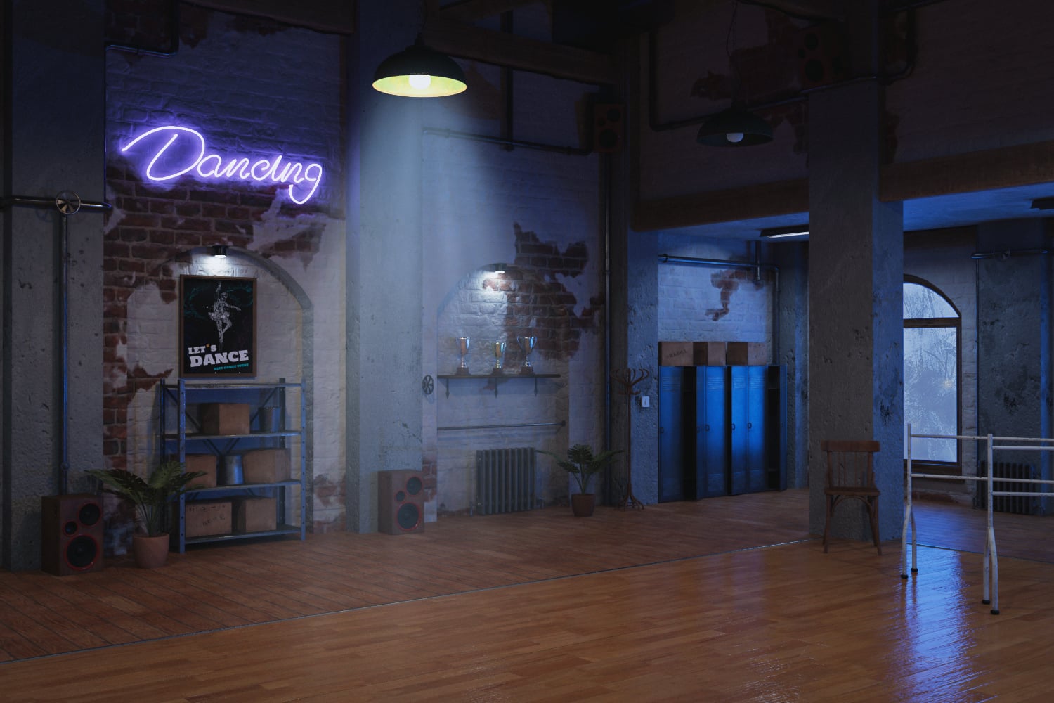 Dance Hall | Daz 3D