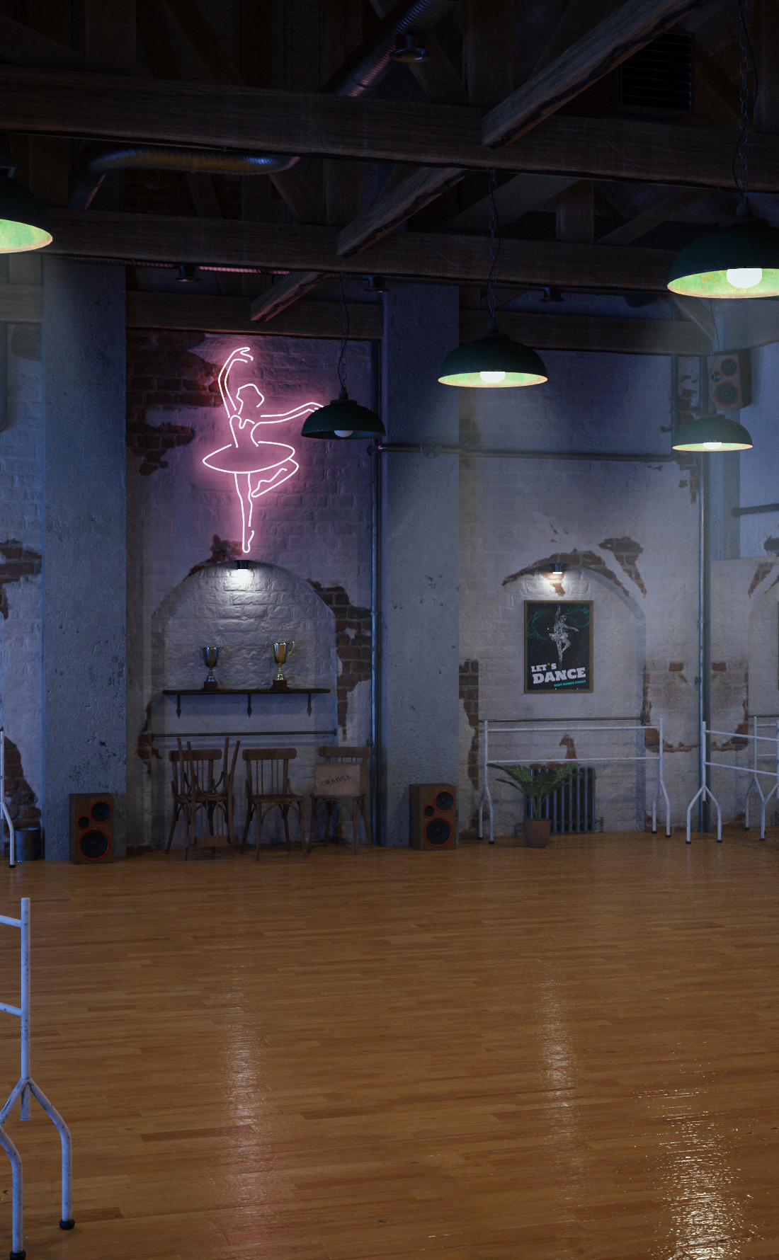 Dance Hall | Daz 3D