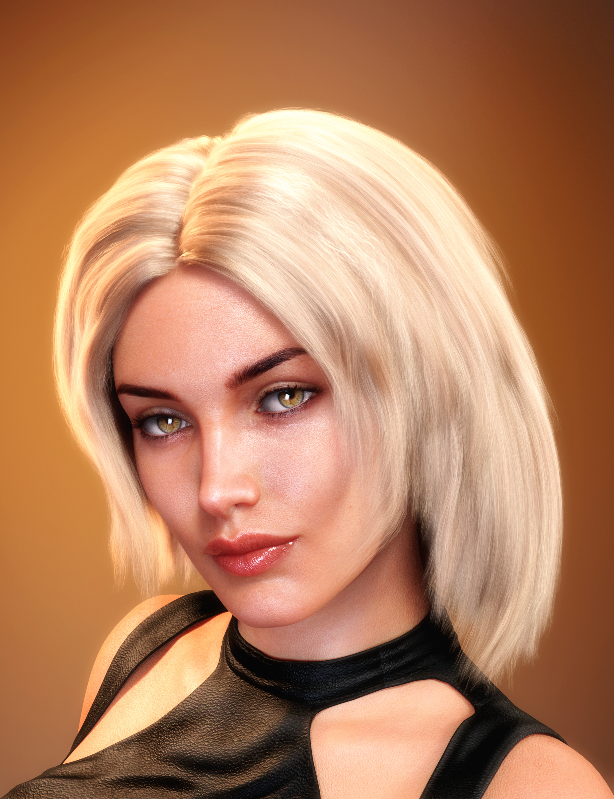 FE Female Linda Medium Hair for Genesis 8 and 8.1 Female | Daz 3D