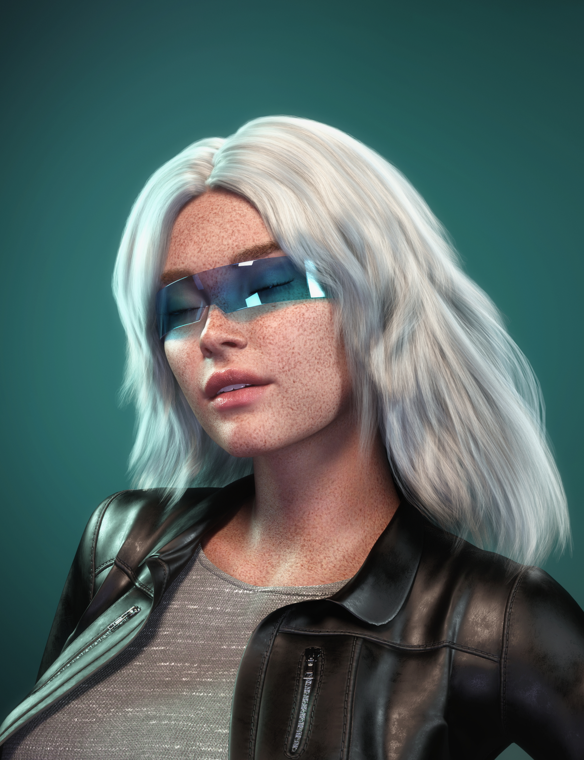 FE Female Linda Medium Hair for Genesis 8 and 8.1 Female | Daz 3D