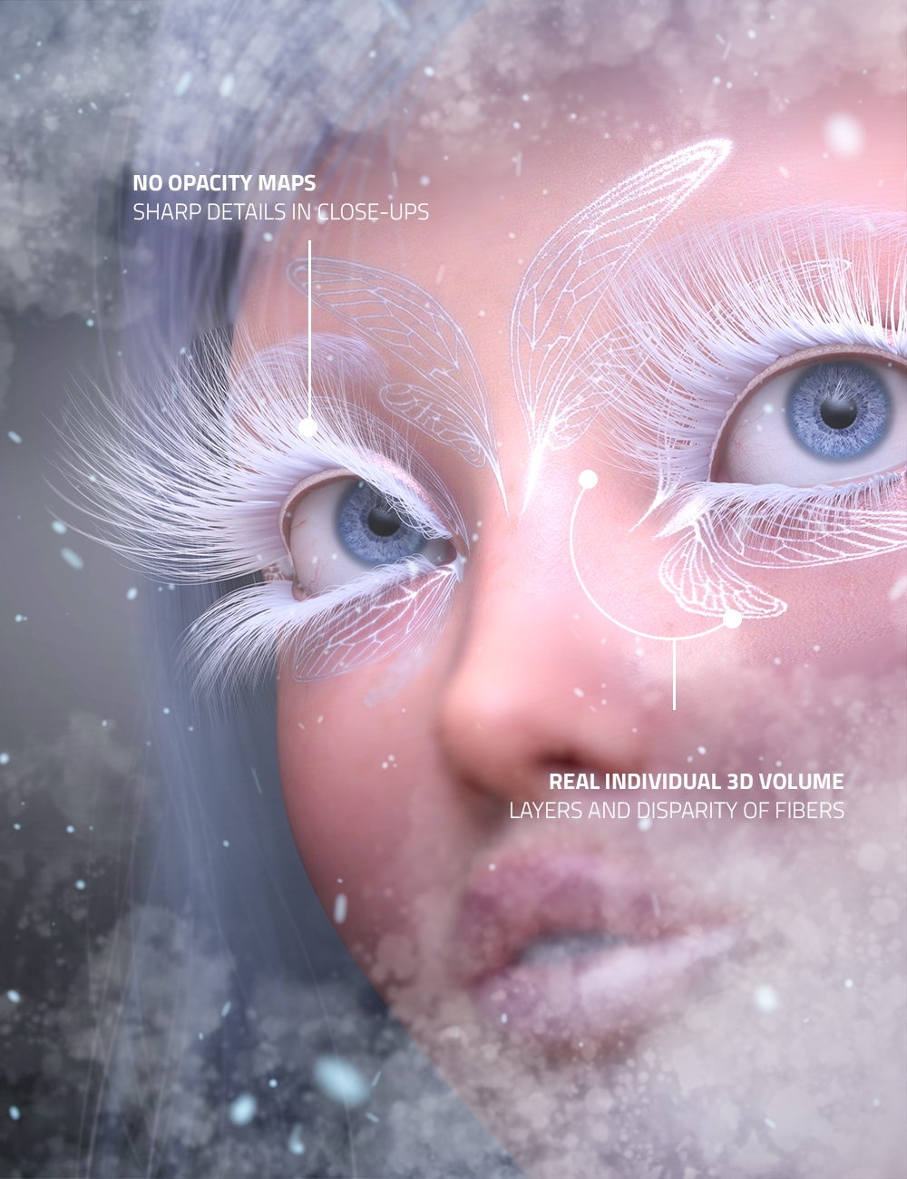 Lashes Utilities Merchant Resource for Genesis 9 | Daz 3D