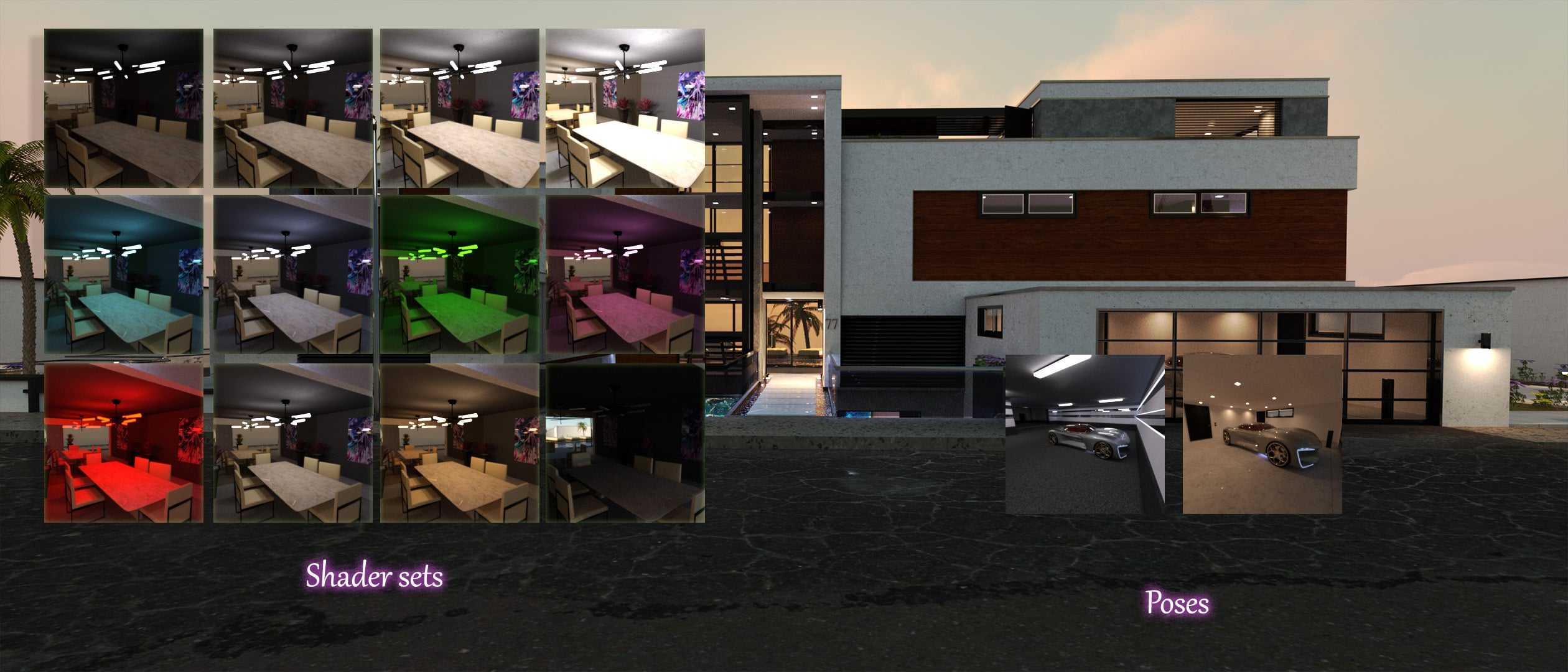 PW Millionaire Mansion | Daz 3D