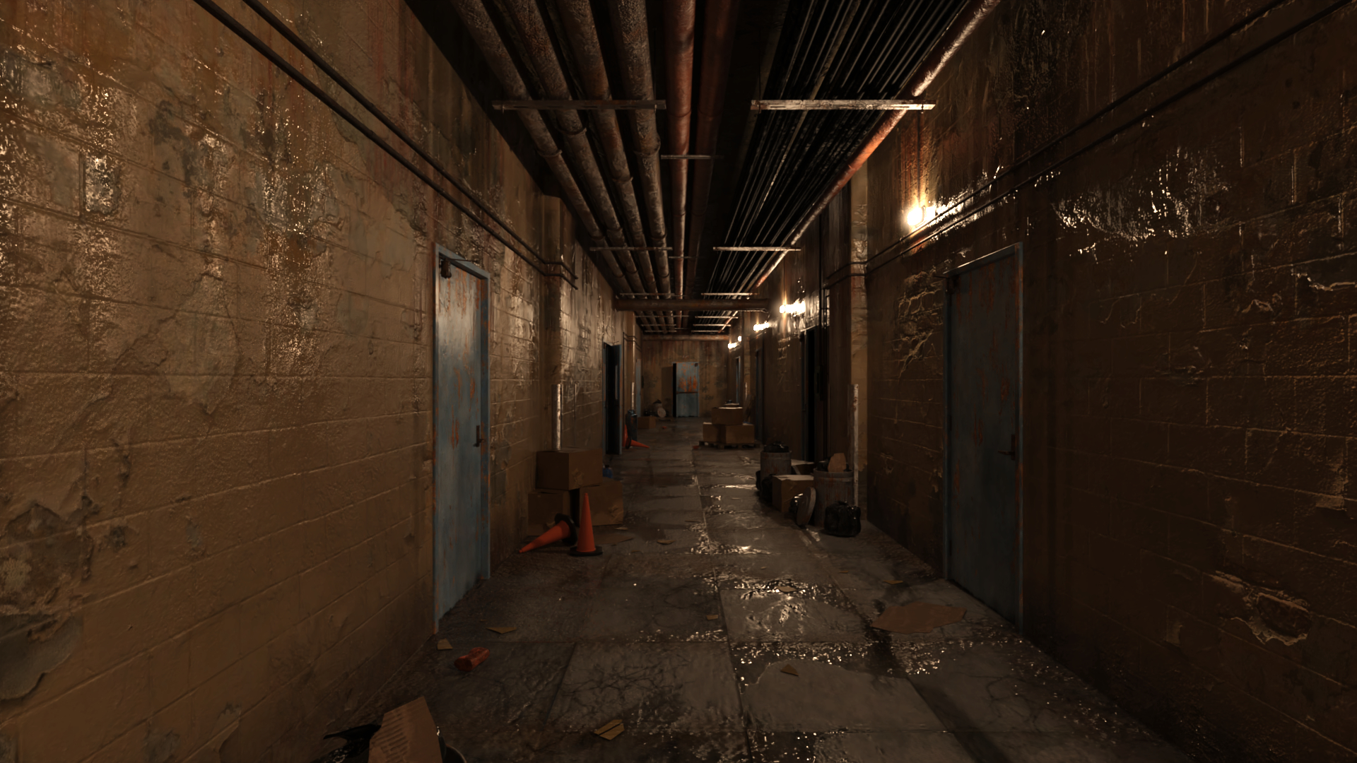 Underground Corridor | Daz 3D