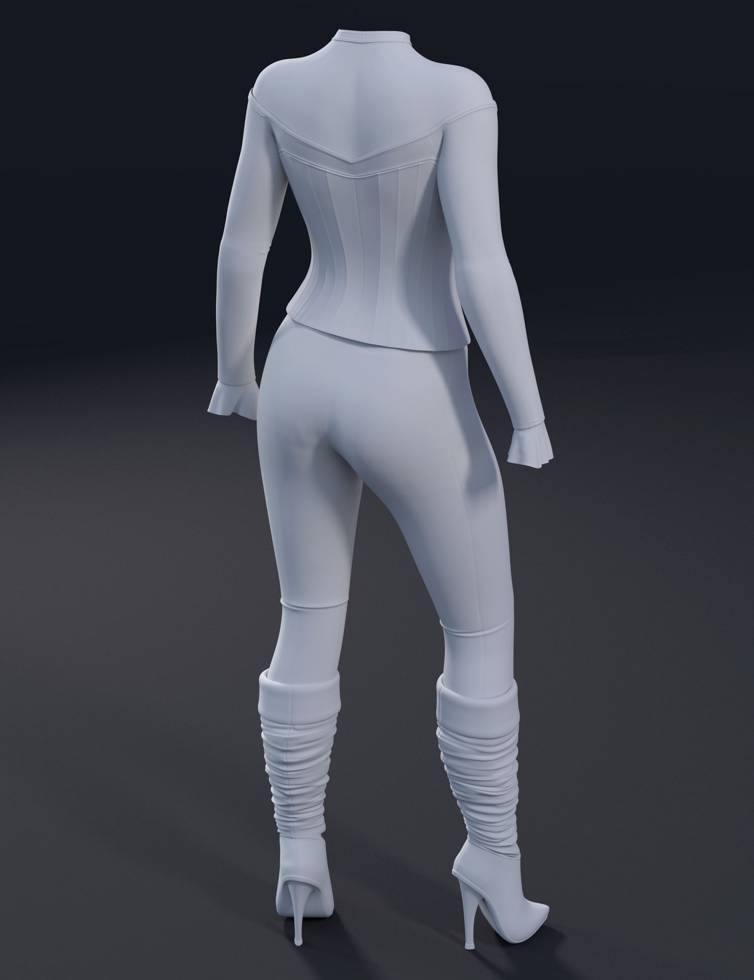 dForce Cute Darling Outfit for Genesis 9, 8, and 8.1 | Daz 3D