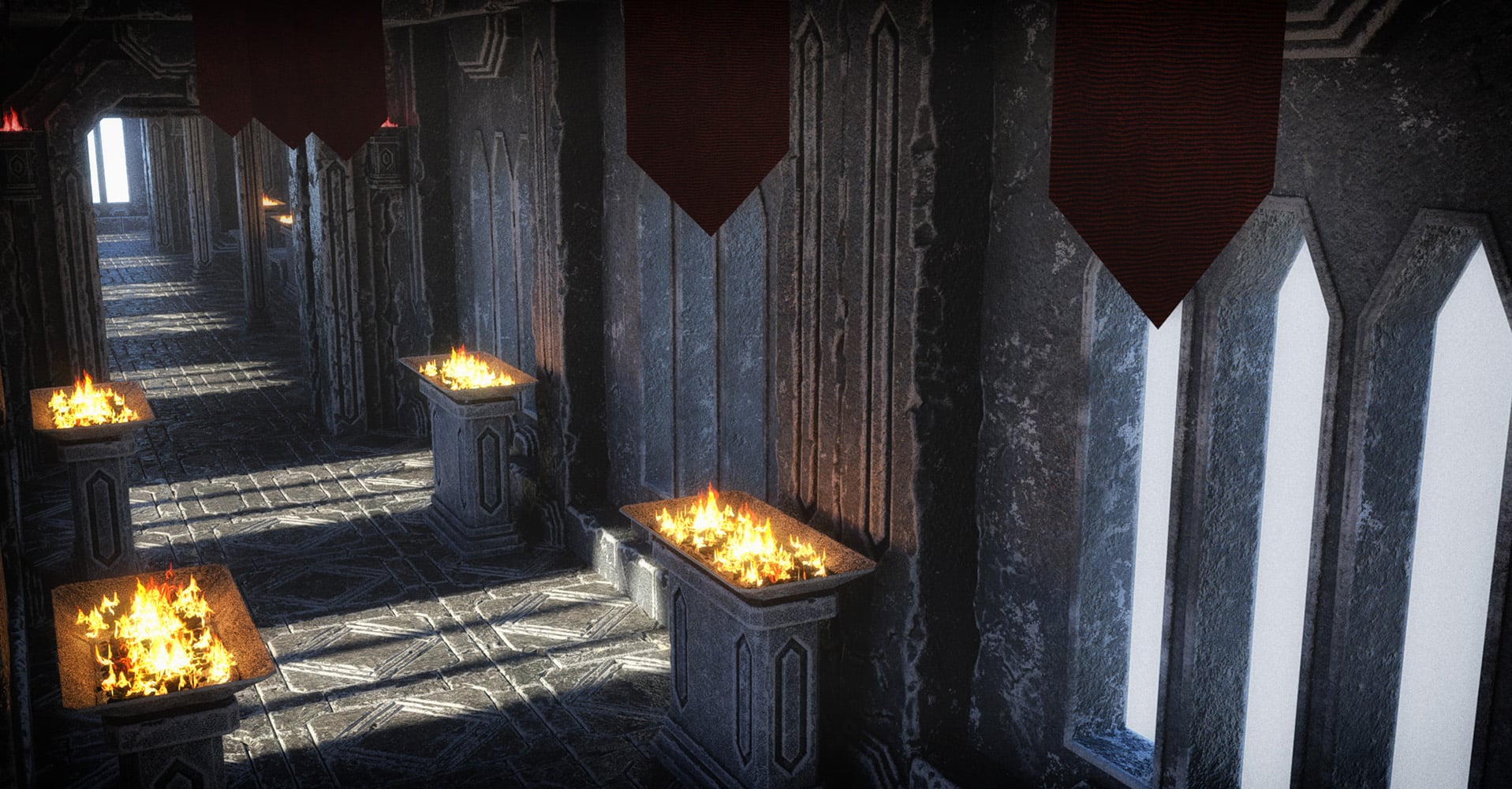 Artifact Chamber Halls | Daz 3D