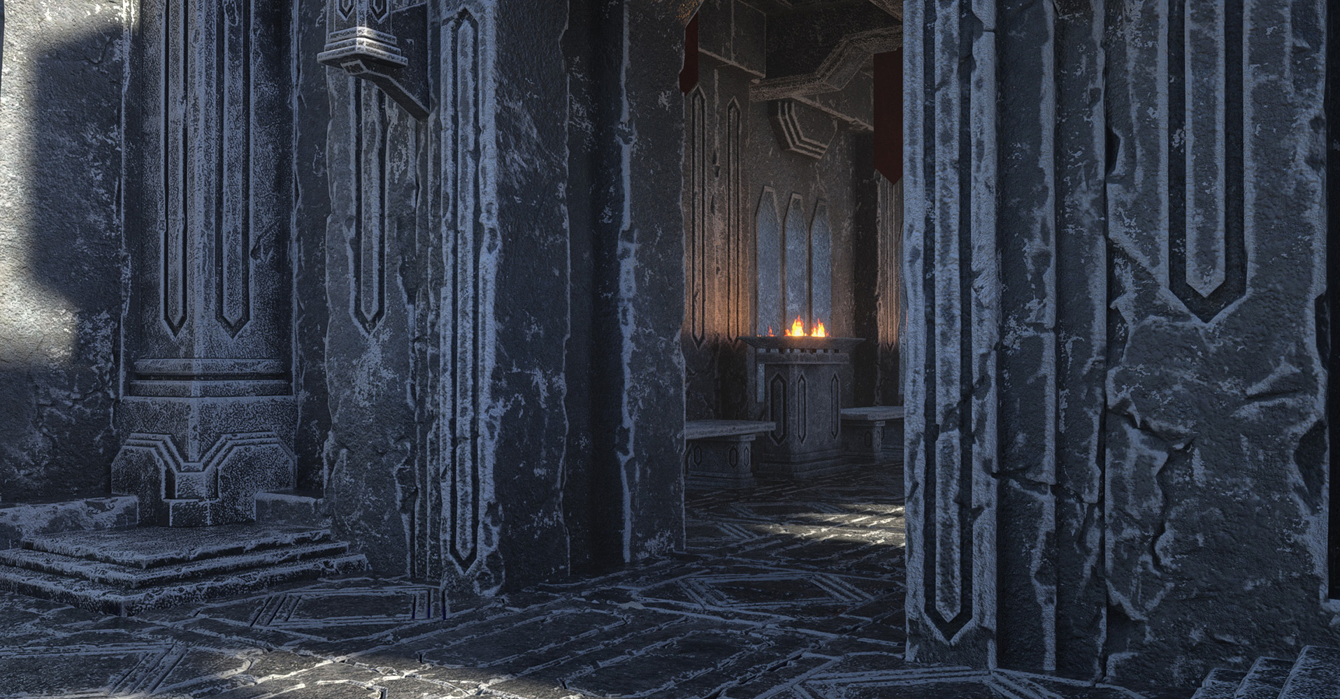 Artifact Chamber Halls | Daz 3D
