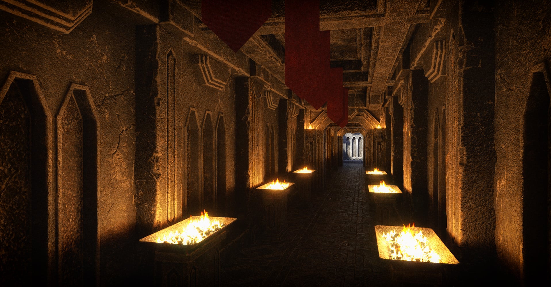 Artifact Chamber Halls | Daz 3D