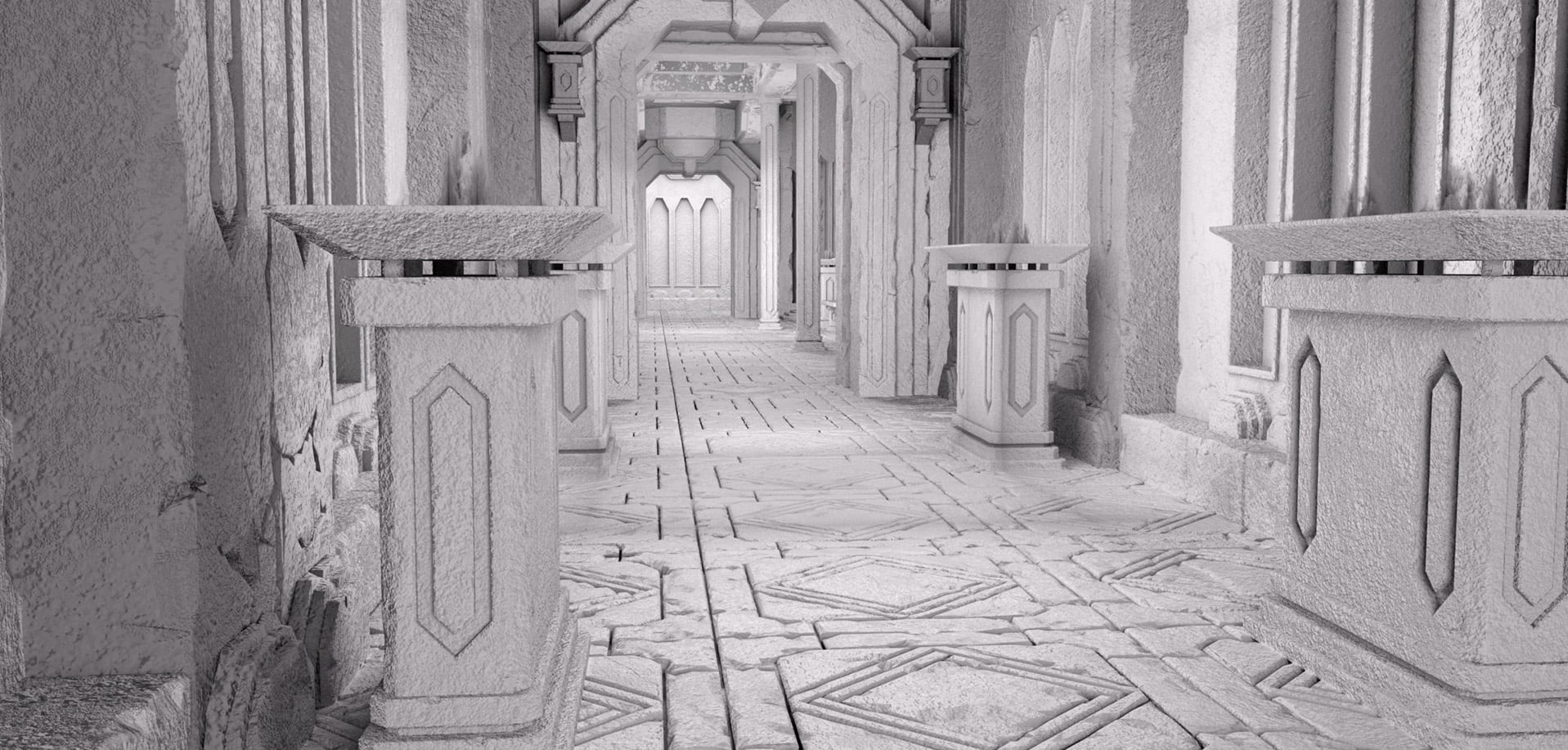 Artifact Chamber Halls | Daz 3D