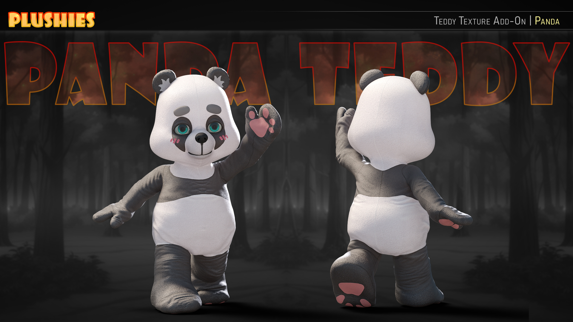 FPE Plushies for Teddy for Genesis 9 | Daz 3D