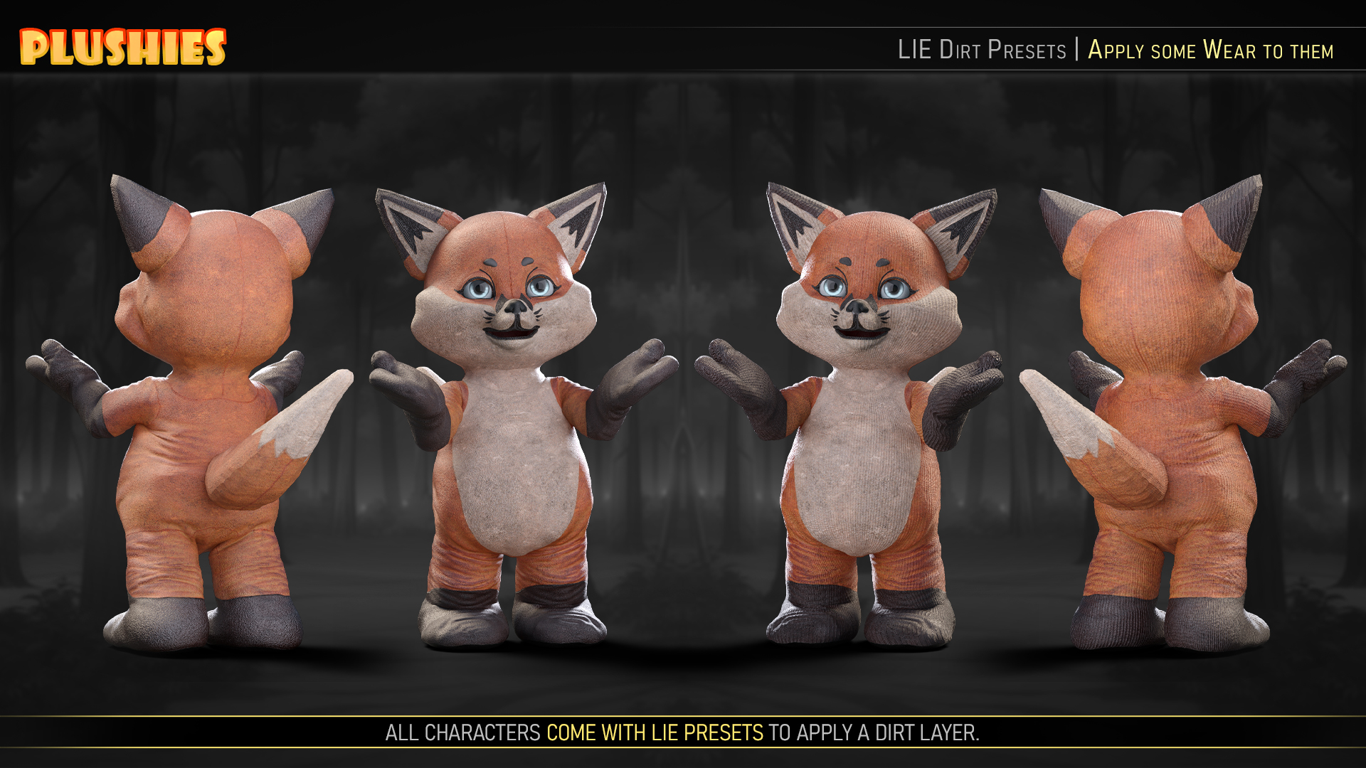 FPE Plushies for Teddy for Genesis 9 | Daz 3D