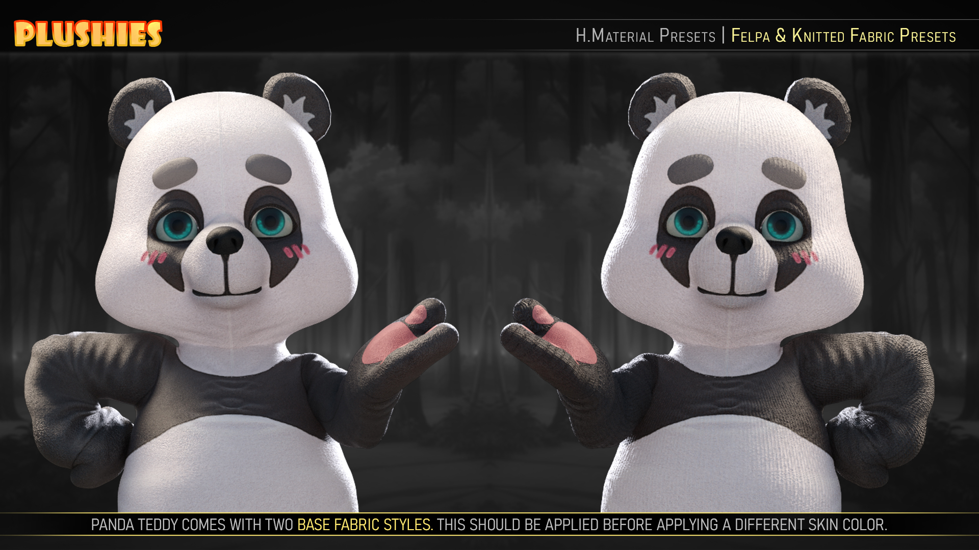 FPE Plushies for Teddy for Genesis 9 | Daz 3D