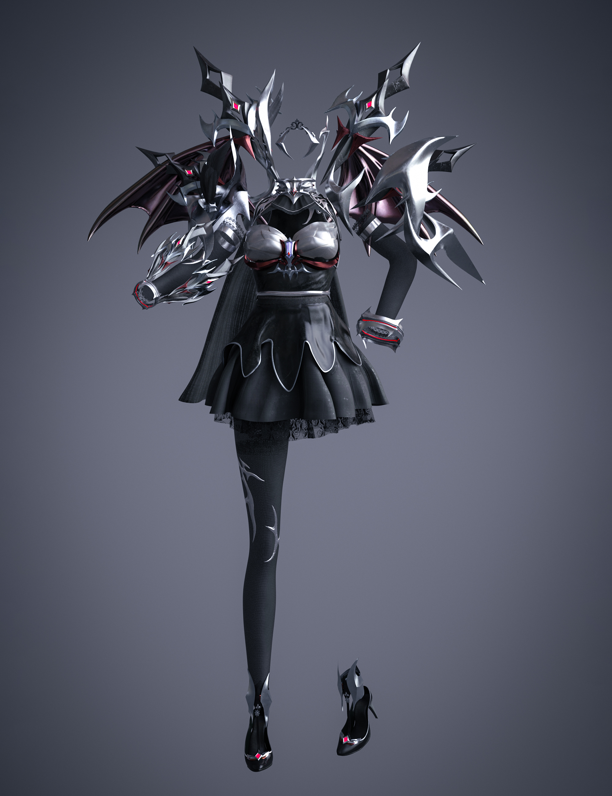 LNY Queen Isadora dForce Outfit for Genesis 9 | Daz 3D