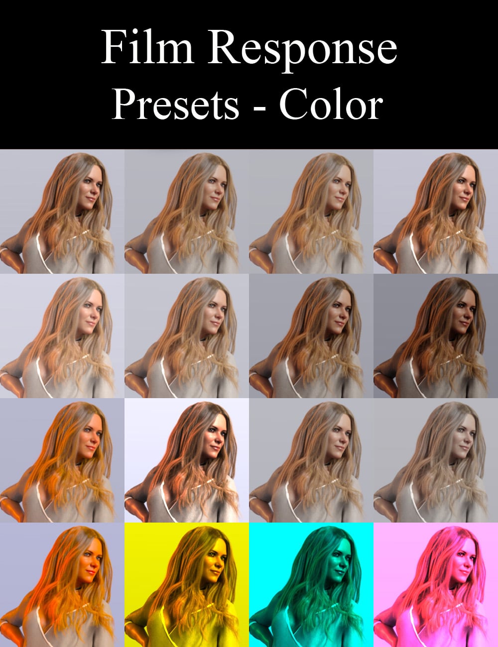 Ultimate Film Grading Presets | Daz 3D