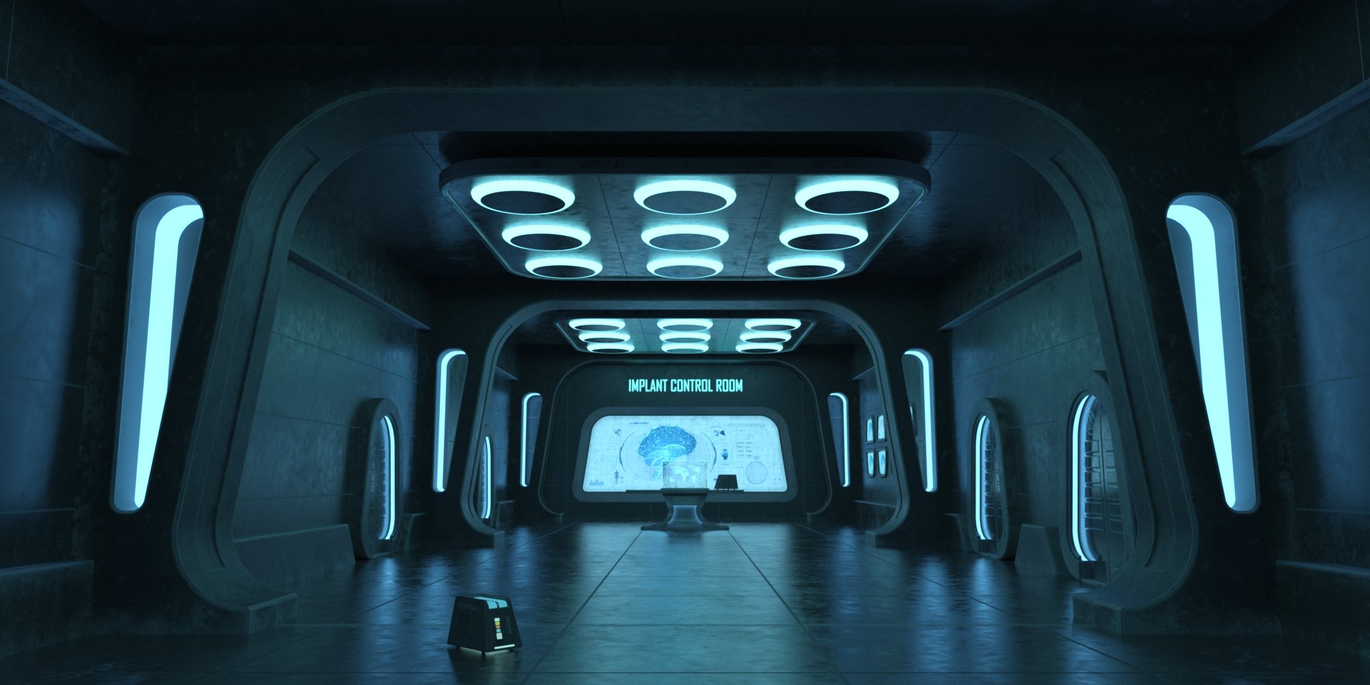 Dark Station Control Room Texture Add-On Pack | Daz 3D