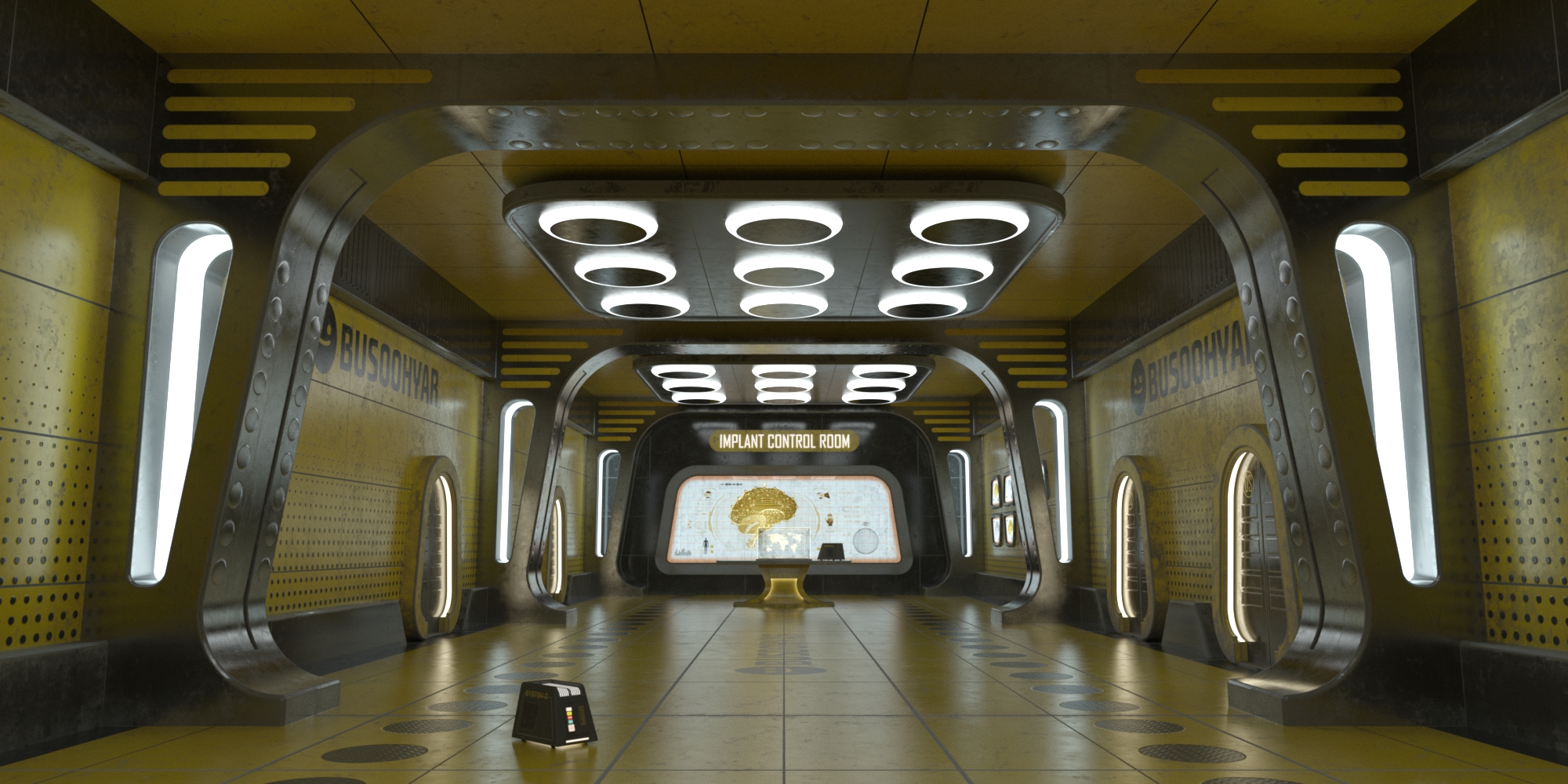 Dark Station Control Room Texture Add-On Pack | Daz 3D