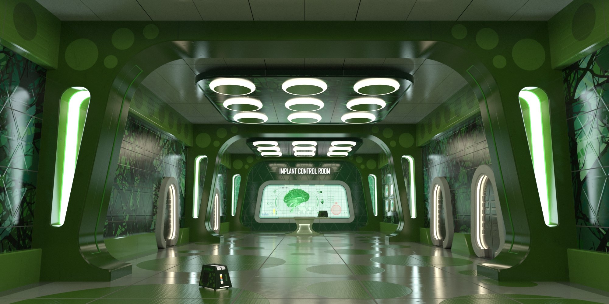 Dark Station Control Room Texture Add-On Pack | Daz 3D