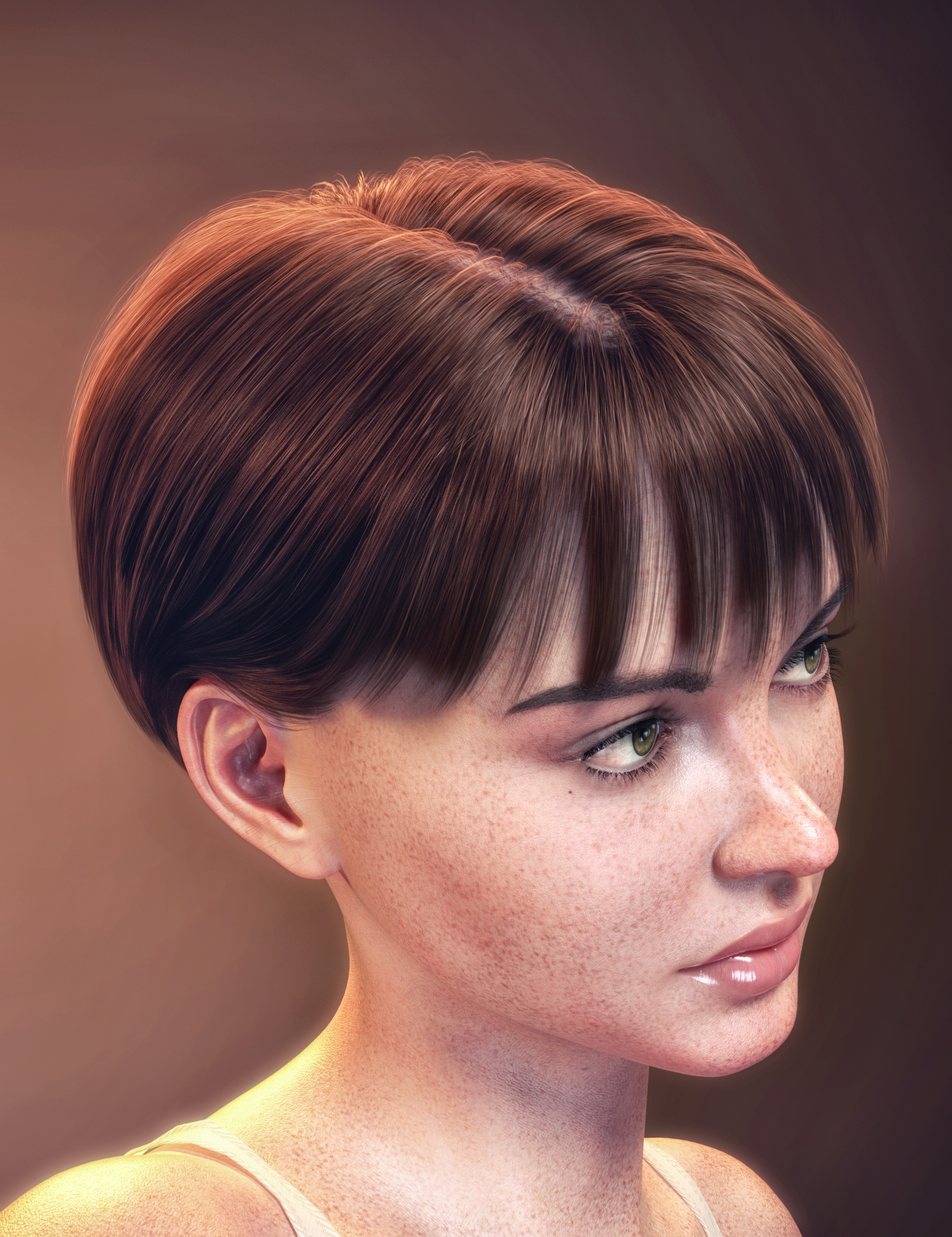 FE Sunshine Short Hair for Genesis 8 and 8.1 Female | Daz 3D