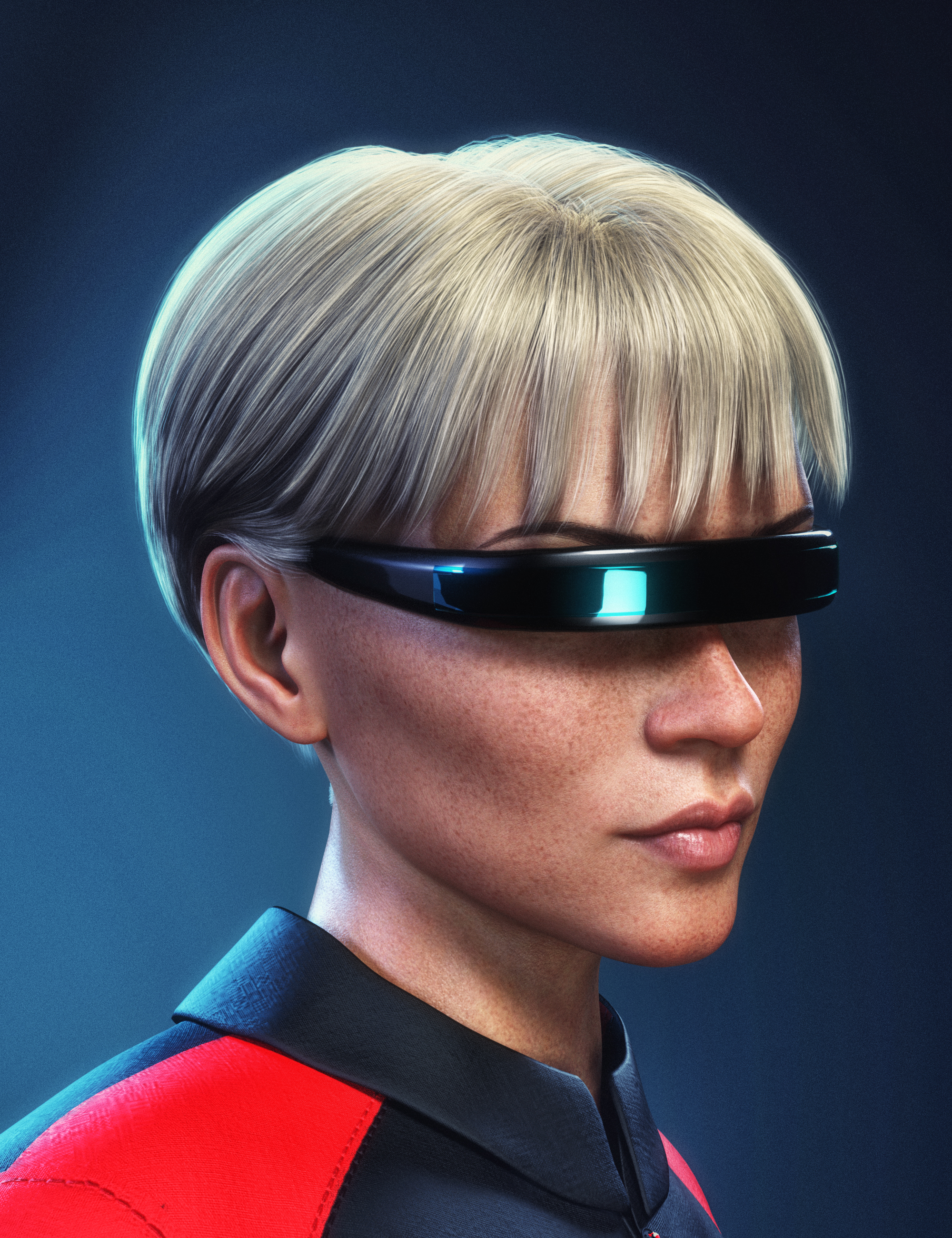 FE Sunshine Short Hair for Genesis 8 and 8.1 Female | Daz 3D