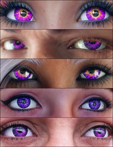 MMX Beautiful Eyes 09 for Genesis 9 | Daz 3D