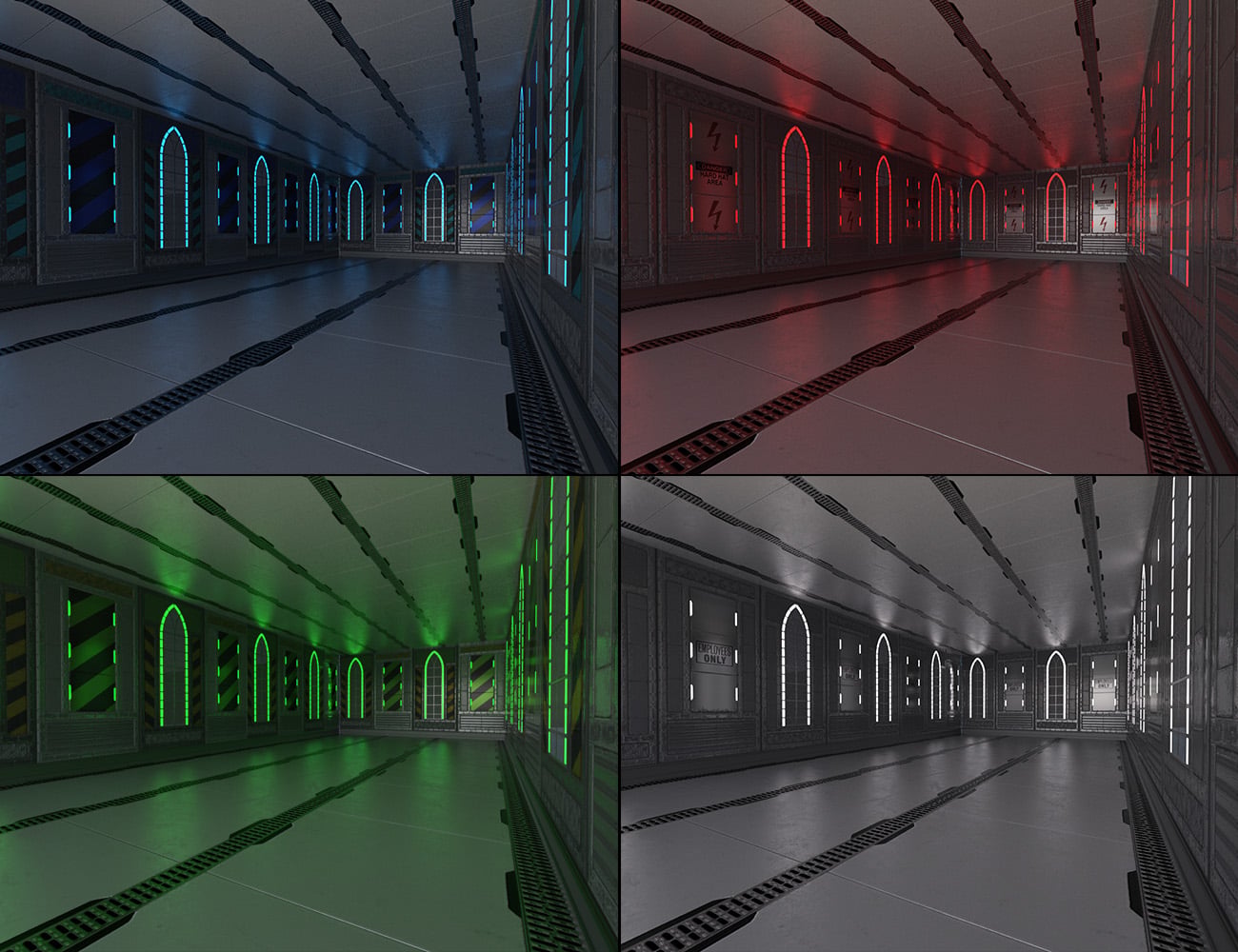 Medieval Sci-Fi Iray Wall Panel Shaders | Daz 3D