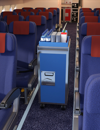 Commercial Airliner Props | Daz 3D