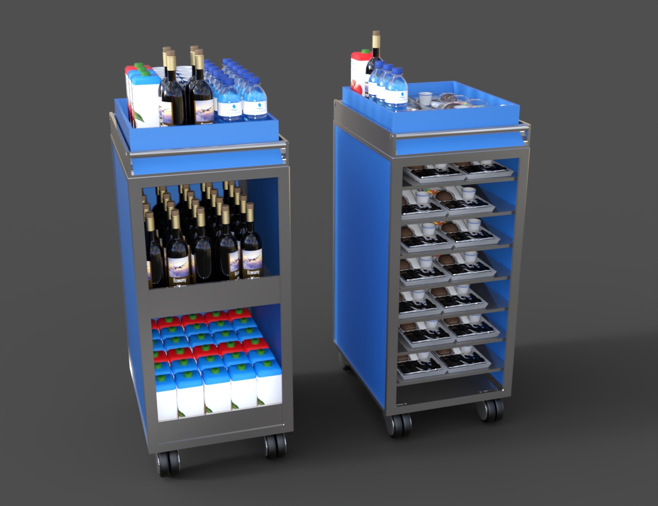 Commercial Airliner Props | Daz 3D