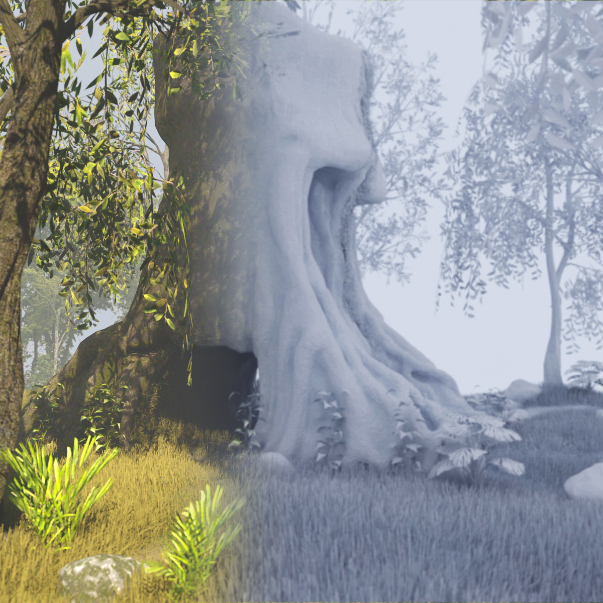 Temple of Trees | Daz 3D