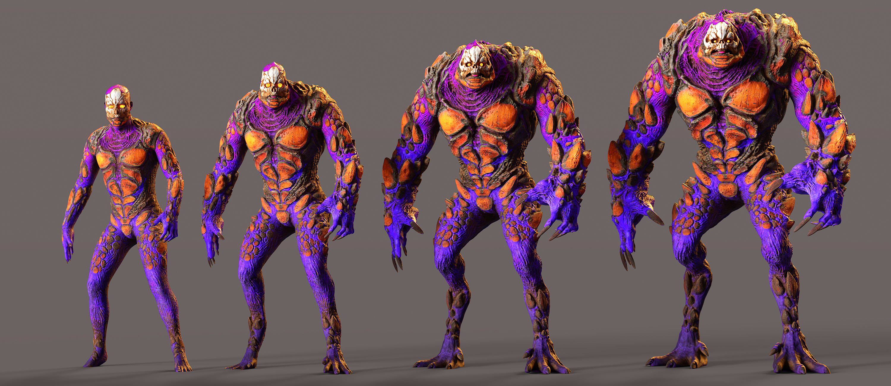 Hell Baron for Ravager Parasite for Genesis 8.1 Male | Daz 3D