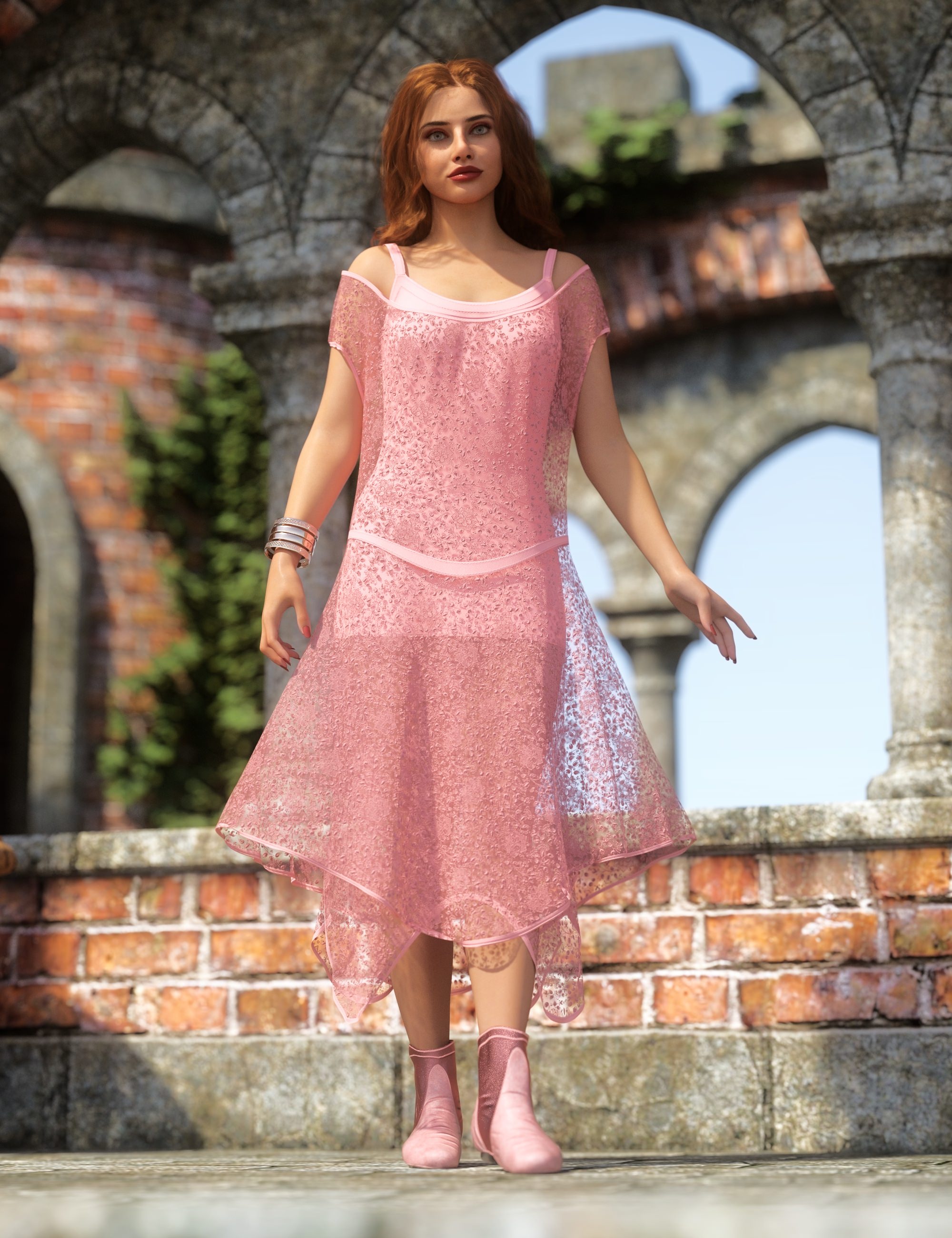 dForce Jane Outfit for Genesis 9 | Daz 3D