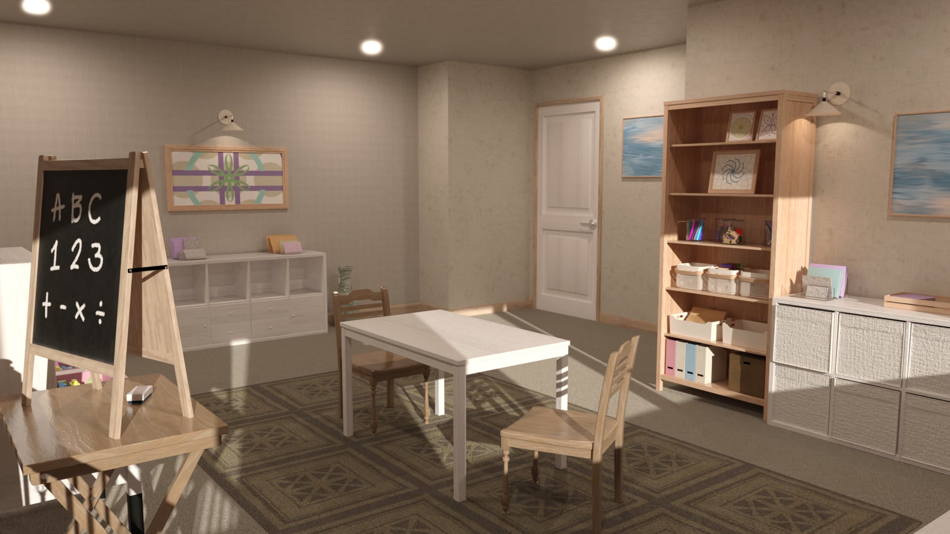 Home School Room | Daz 3D