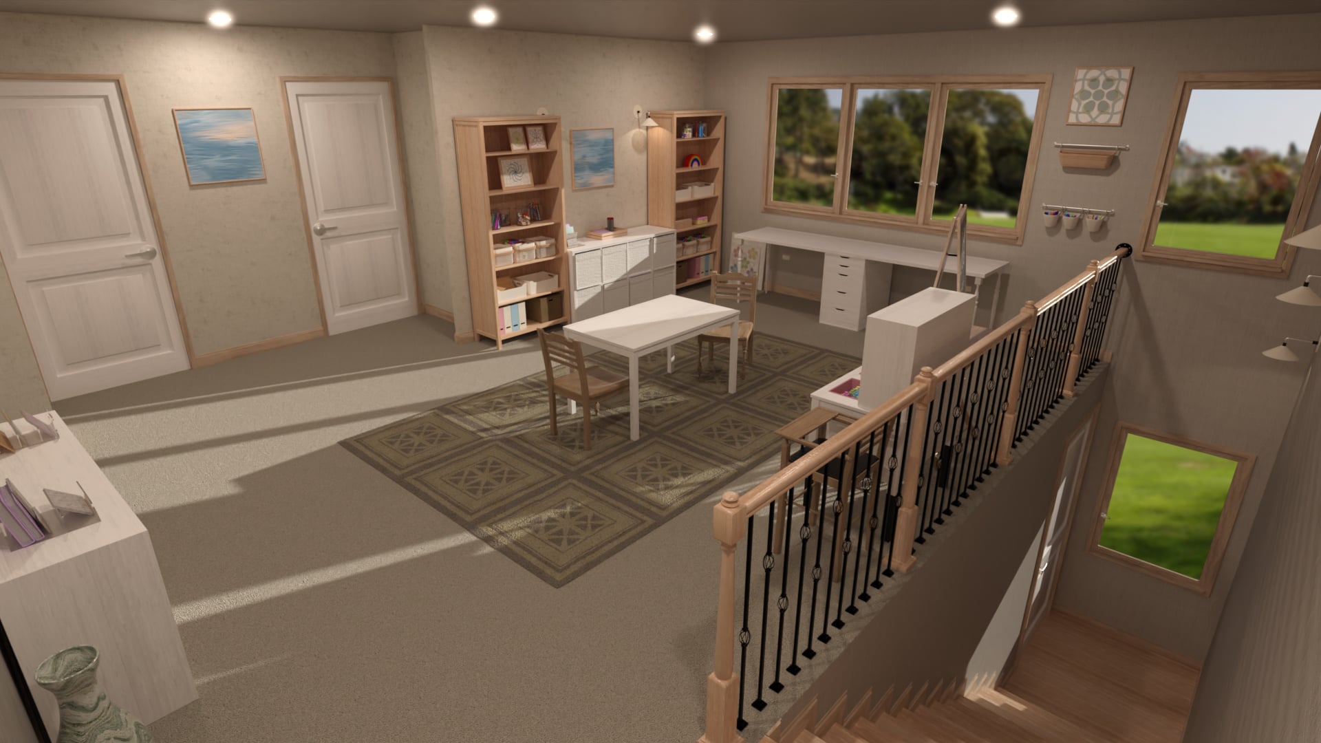 Home School Room | Daz 3D